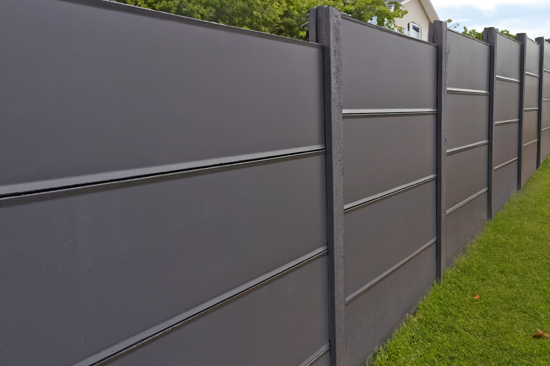 Clôture classique décorative | Clôture béton