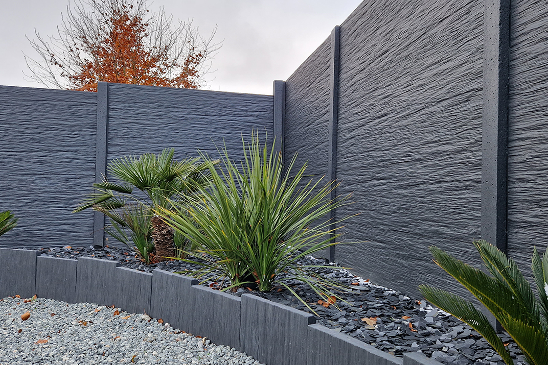 Palissades en béton : une combinaison de solidité et d’esthétique ...